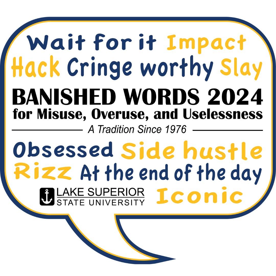 Lake Superior State University announces 2024 banished words list - CBS ...