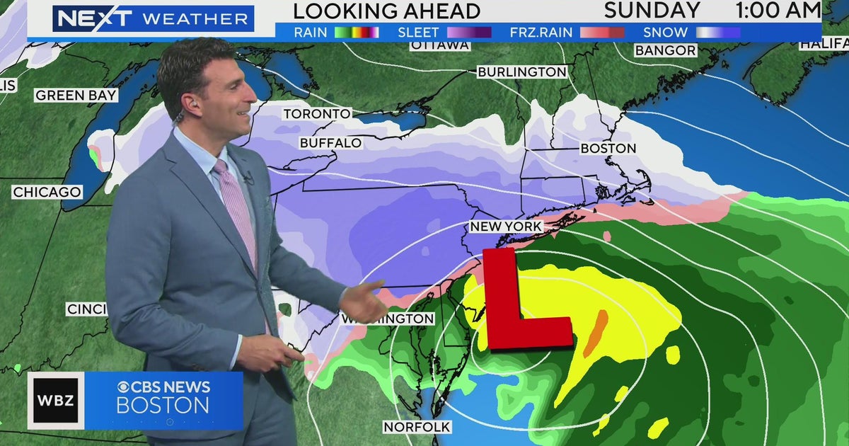 Next Weather: WBZ evening forecast for January 1, 2024 - CBS Boston