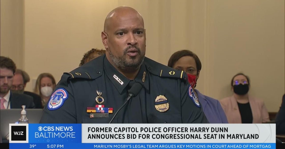 Former Capitol Police officer Harry Dunn announces bid for Congress in ...