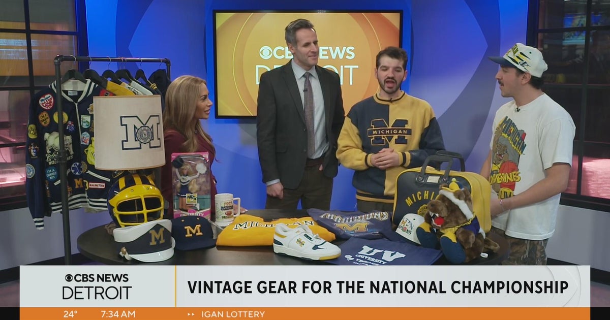 Where to find vintage University of Michigan gear for the national ...