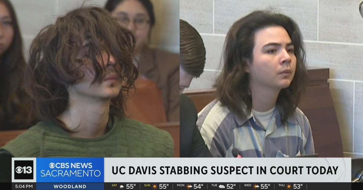 Carlos Dominguez, UC Davis stabbing suspect, returns to court - CBS ...