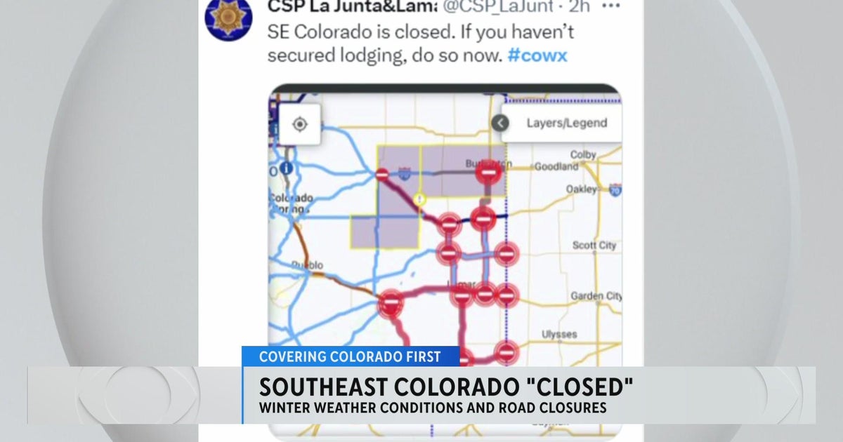 Colorado State Patrol La Junta: "SE Colorado is closed" as winter storm ...