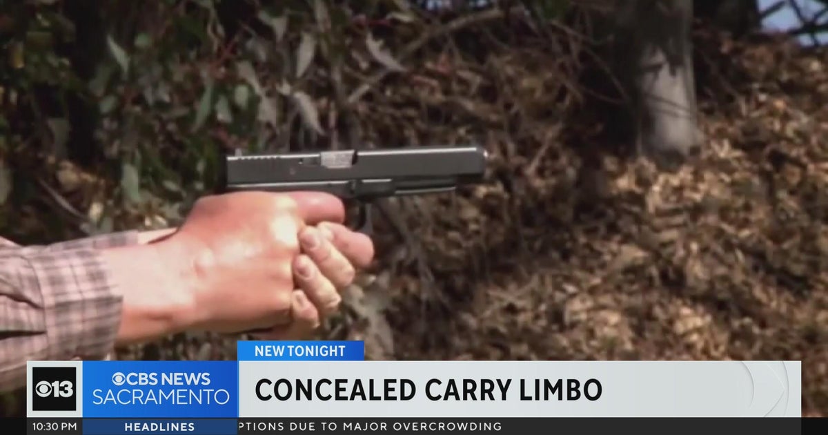 Law enforcement reacts to California gun law limbo - CBS Sacramento