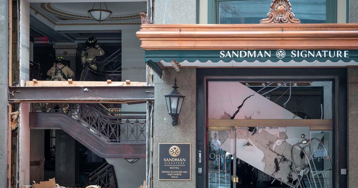 Cleanup, investigation continues after explosion at Sandman Hotel in ...