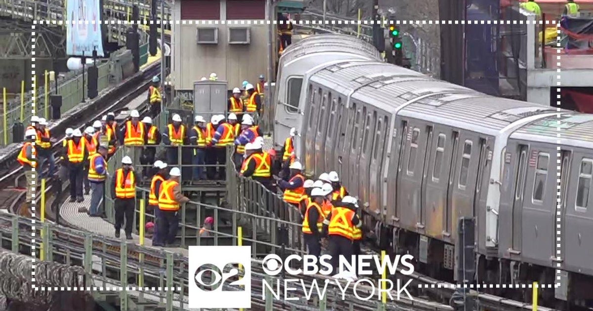 No injuries reported in Brooklyn F train line subway derailment - CBS New York