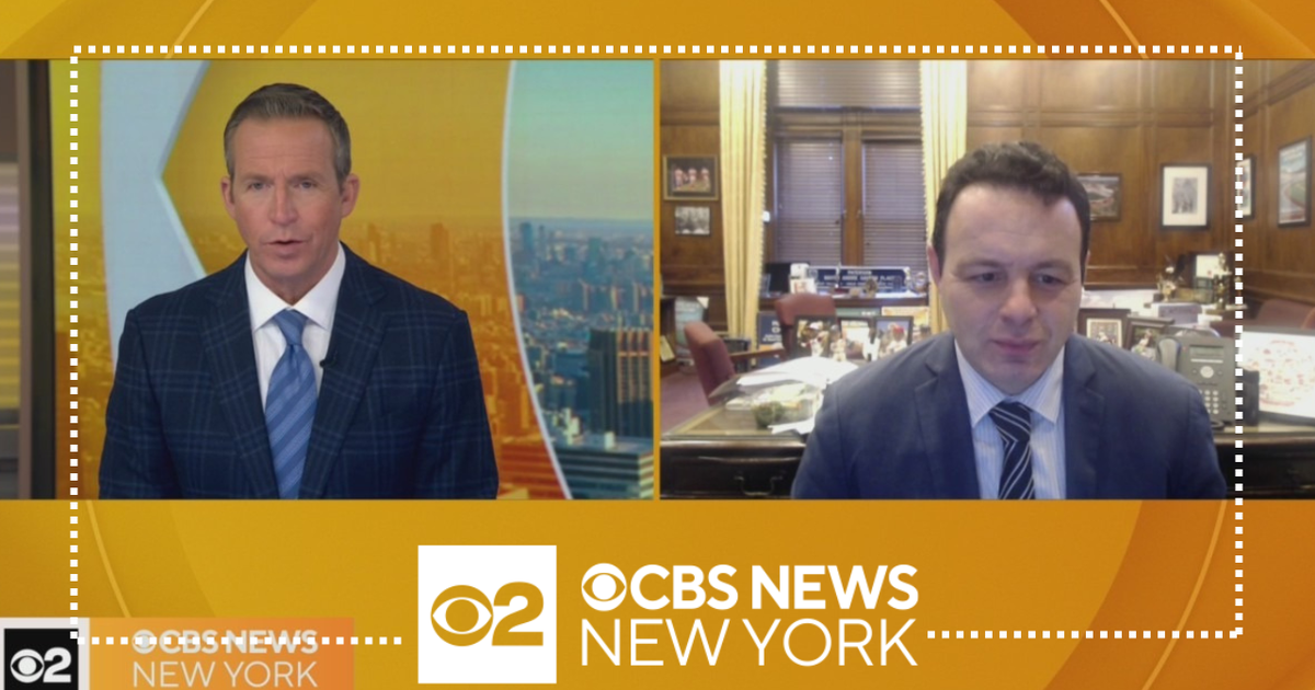 Paterson mayor updates CBS New York on flood conditions - CBS New York