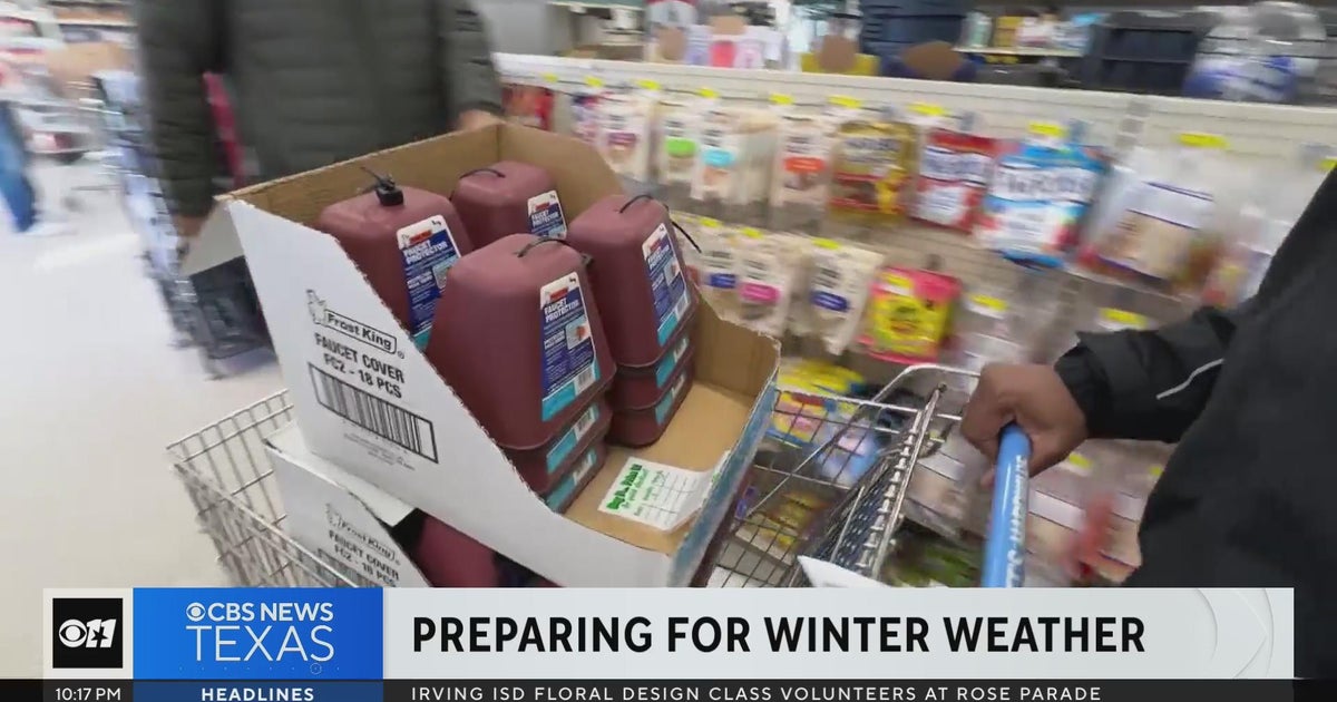Winter weather prep - CBS Texas