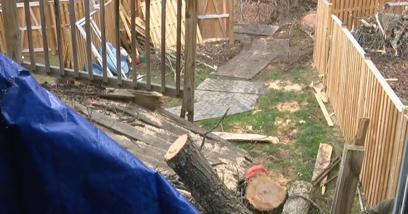 Cleanup continues following powerful Maryland storm - CBS Baltimore