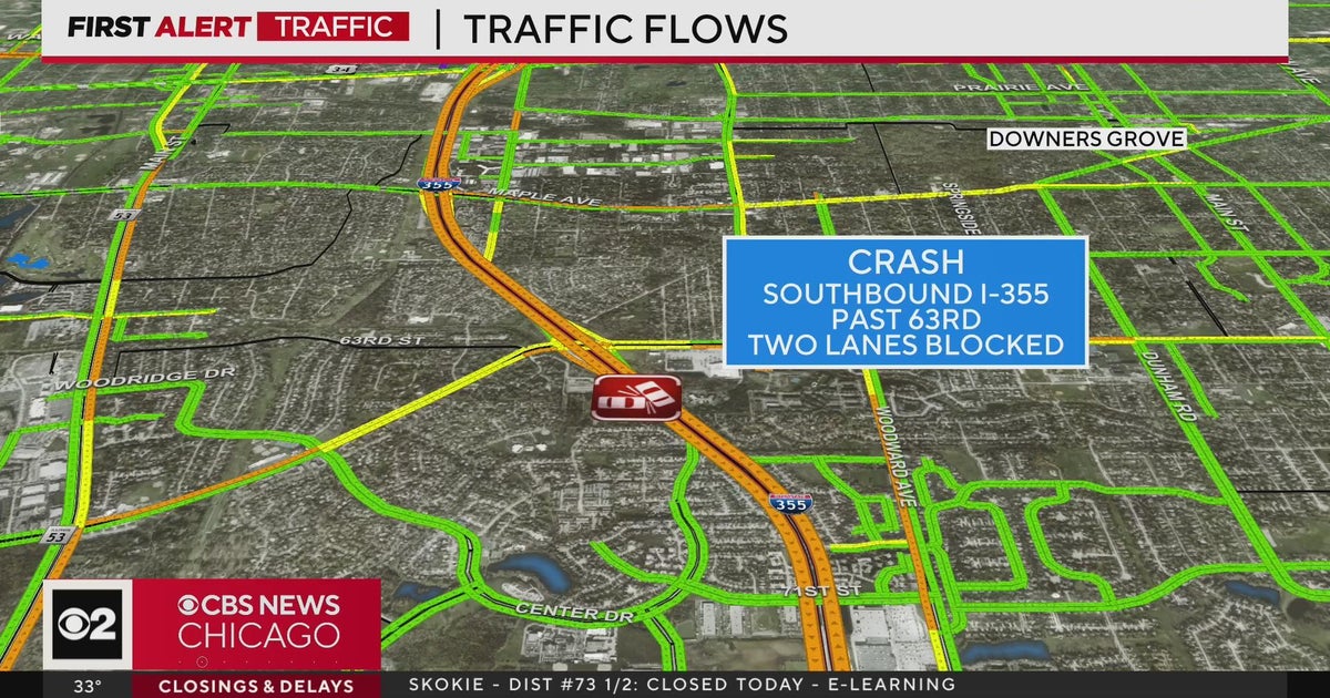 Winter storm causing crashes, lane closures on Chicago area roadways ...