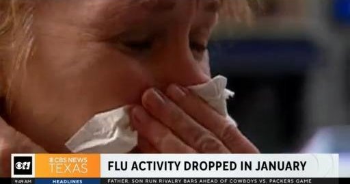 Flu levels dip in January - CBS Texas