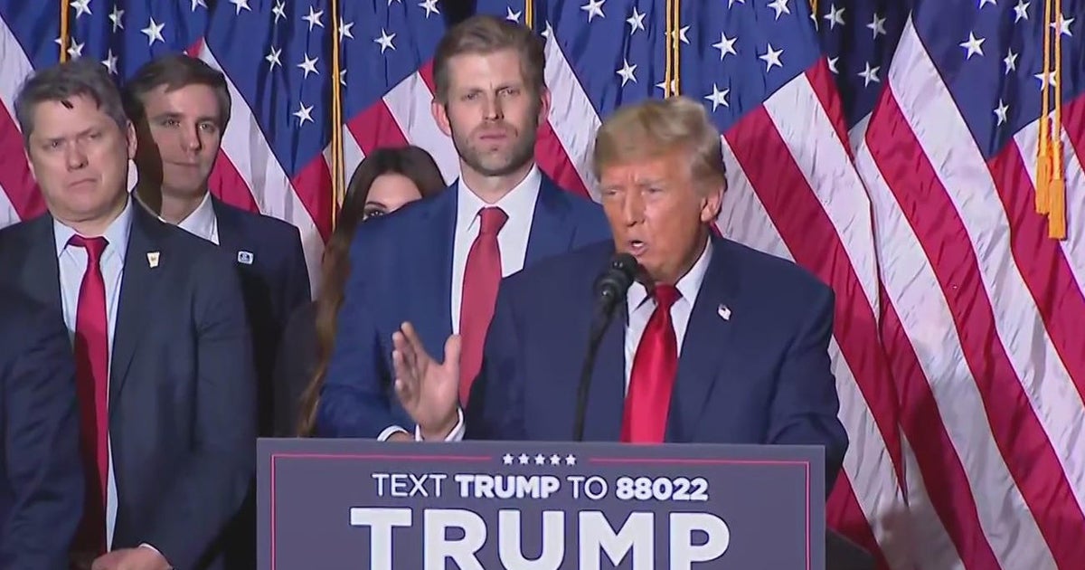 Former President Donald Trump Wins Iowa Caucuses Cbs Chicago