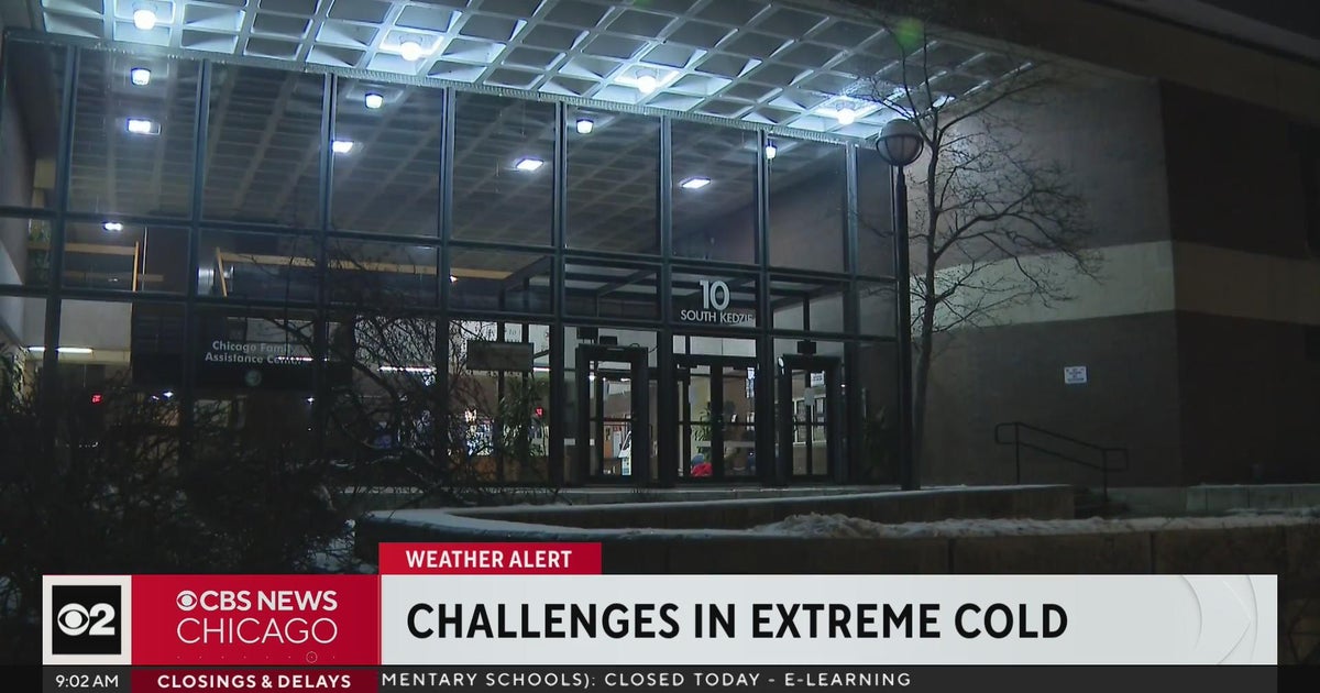 Chicago warming centers available during frigid cold - CBS Chicago