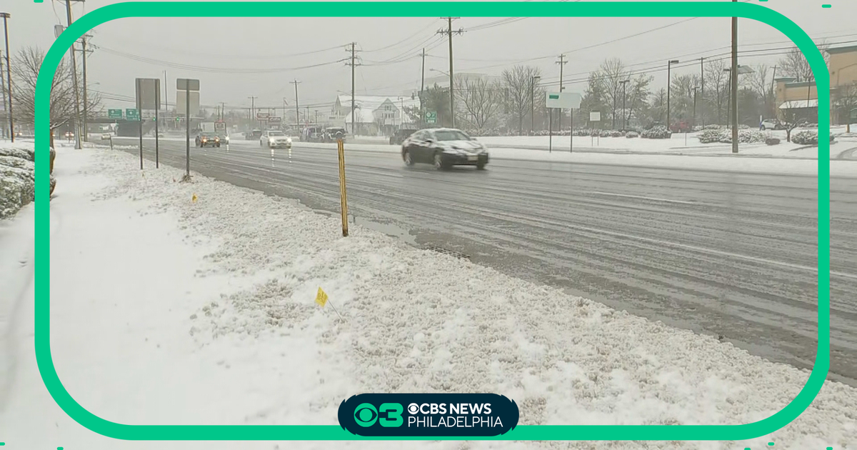 How are the roads? Snow gives way to slush, potential ice in Pa., NJ ...