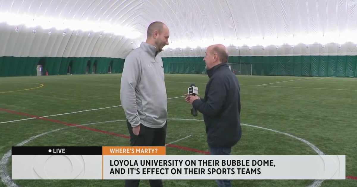 Where's Marty? Exploring Loyola University's athletic "bubble" - CBS ...