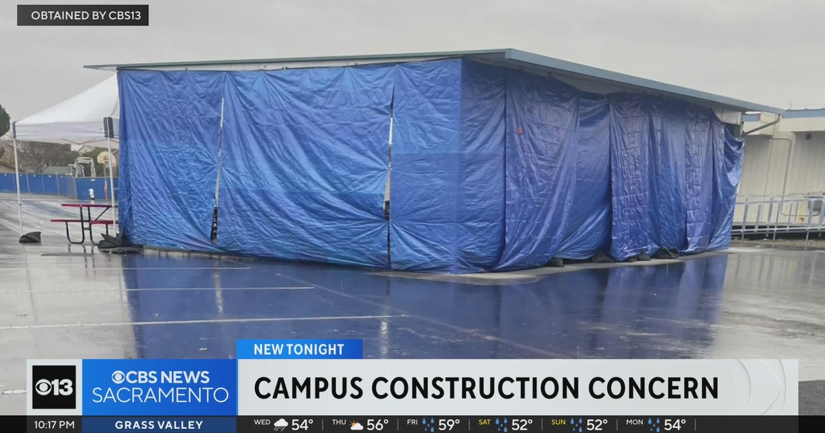 Parents voice safety concerns over outdoor makeshift tarp cafeteria at ...