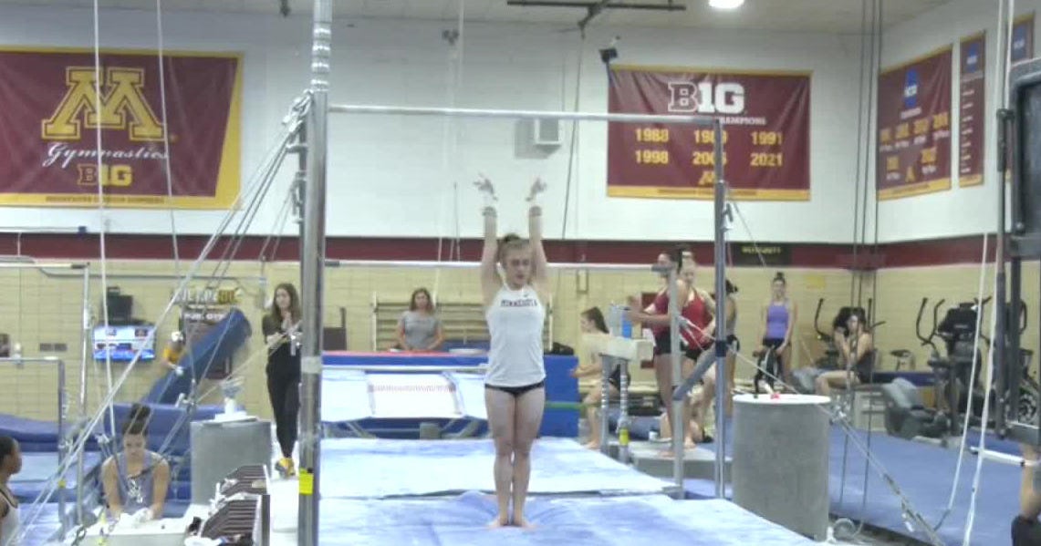 Strong start to the season for Gopher Gymnastics with a winning streak and perfect 10 - CBS ...