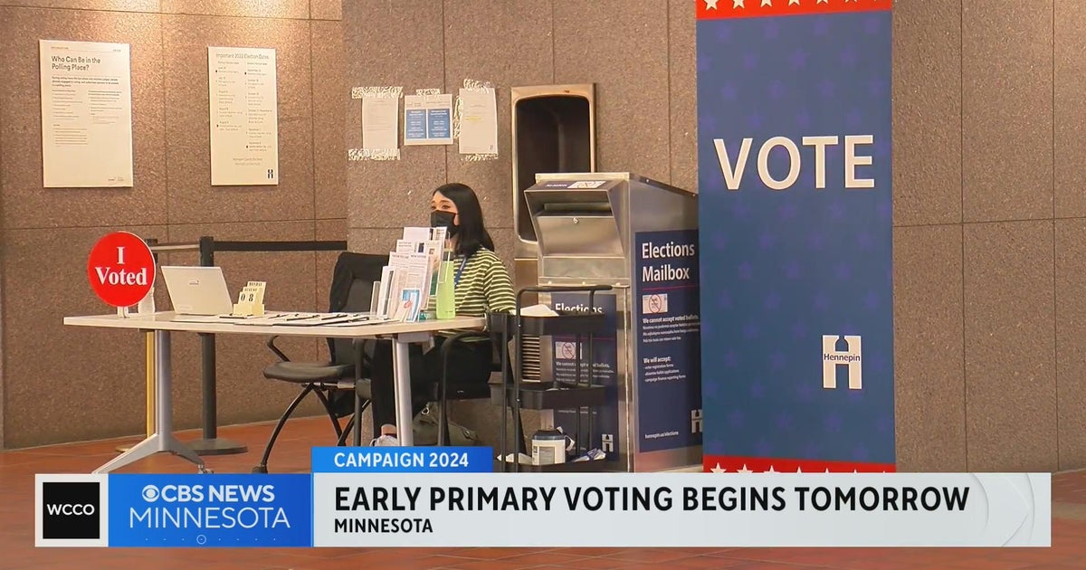 Early voting in Minnesota starts tomorrow - CBS Minnesota