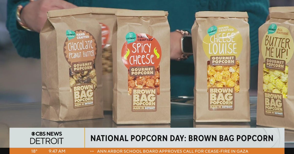 National Popcorn Day with Brown Bag Popcorn - CBS Detroit