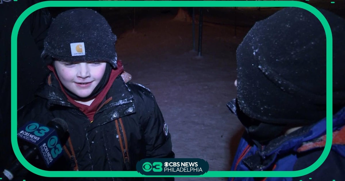 Winter storm aftermath: Clean up in Burlington County - CBS Philadelphia