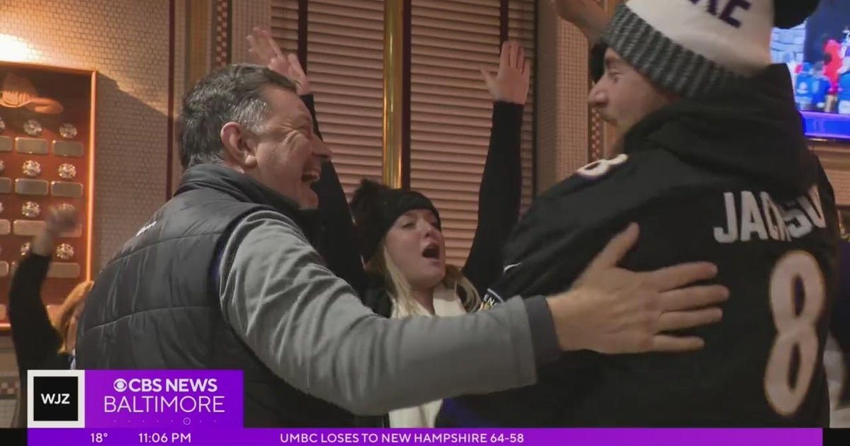 Ravens fans celebrate Baltimore's Saturday success - CBS Baltimore