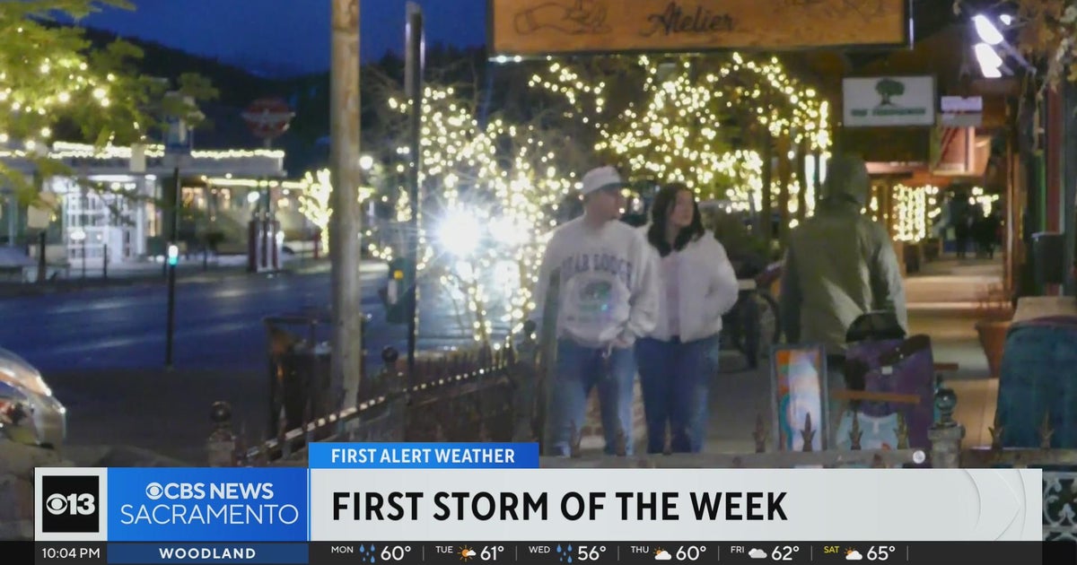 Rain to hit the valley, snow in the Sierra to start the week - CBS ...