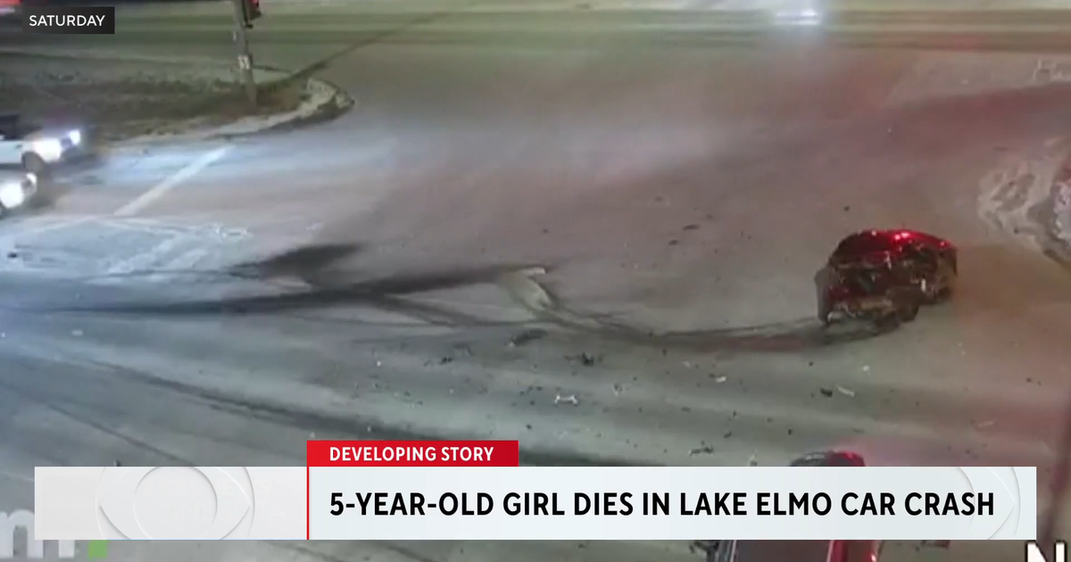St. Paul girl, 5, dies from injuries in weekend Lake Elmo crash - CBS ...