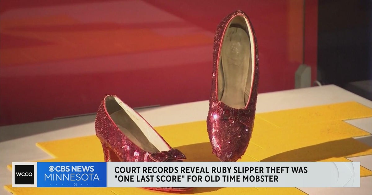 Court records reveal why man stole ruby slippers from "Wizard of Oz ...