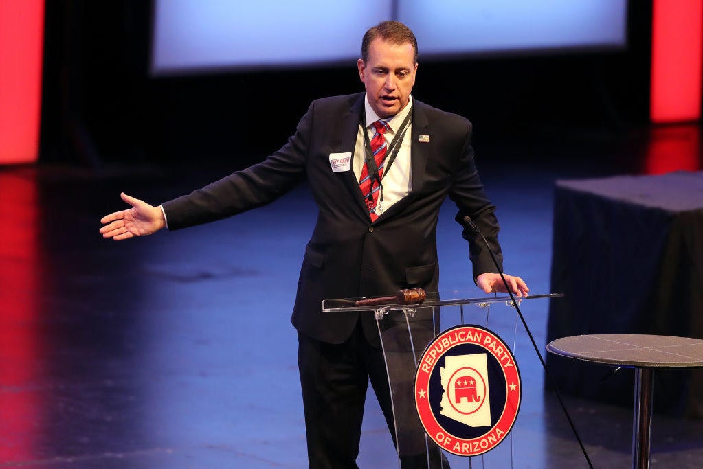 Arizona GOP Chairman Jeff DeWit resigns after leaked tape showed him ...