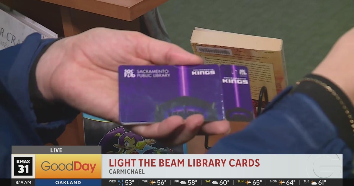 Light the Beam library cards - Good Day Sacramento