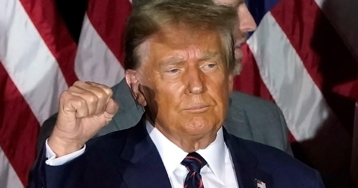 Trump looming over Senate border policy talks - CBS News