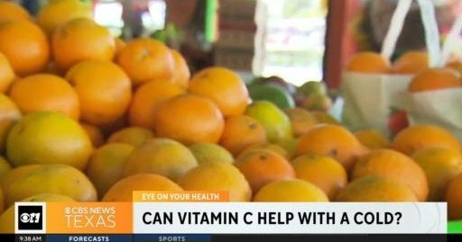 Can vitamin C help cure a cold? - CBS Texas