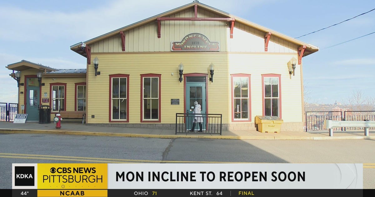 Mon Incline expected to reopen in two weeks - CBS Pittsburgh
