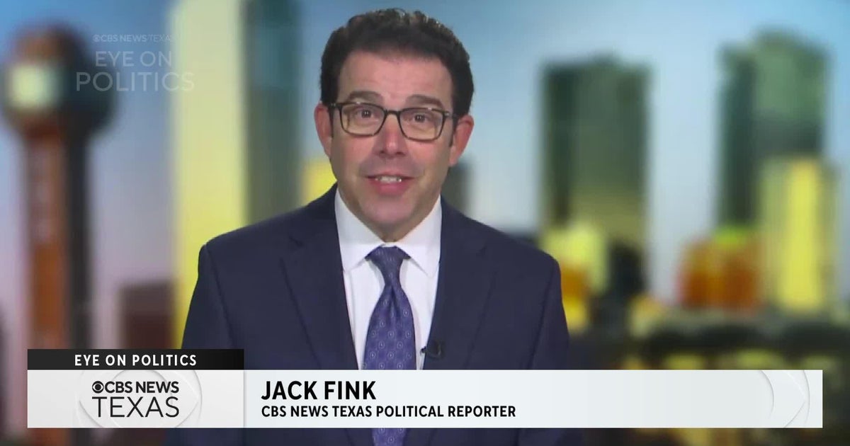 One-On-One with Republican State Senator Drew Springer - CBS Texas