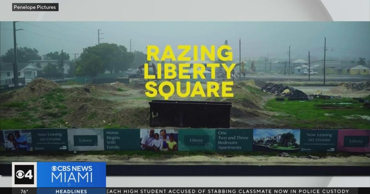 Liberty City community, Razing Liberty Square, focus of new film - CBS ...