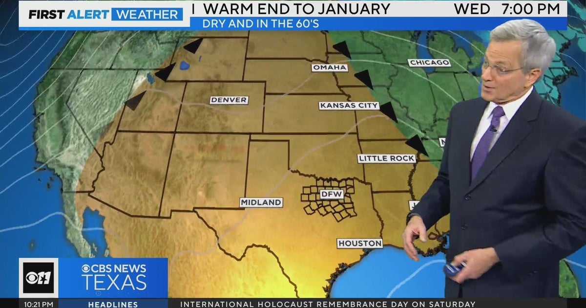 Sunny, clear skies Sunday afternoon - CBS Texas