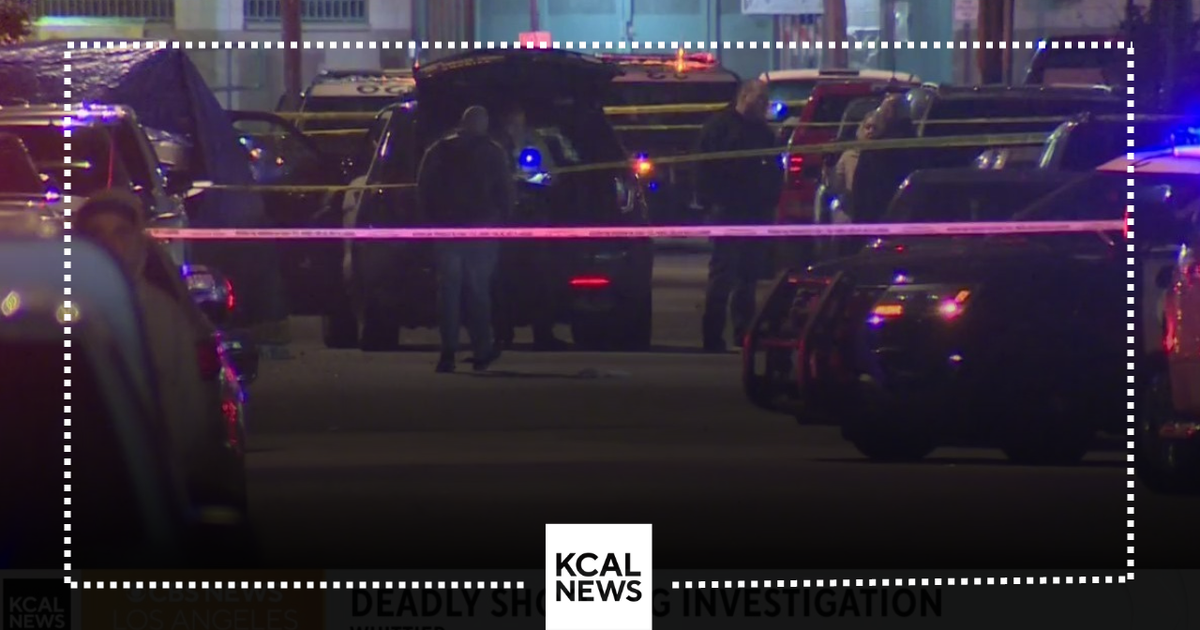 One dead after shooting in Whittier; investigation underway - CBS Los ...