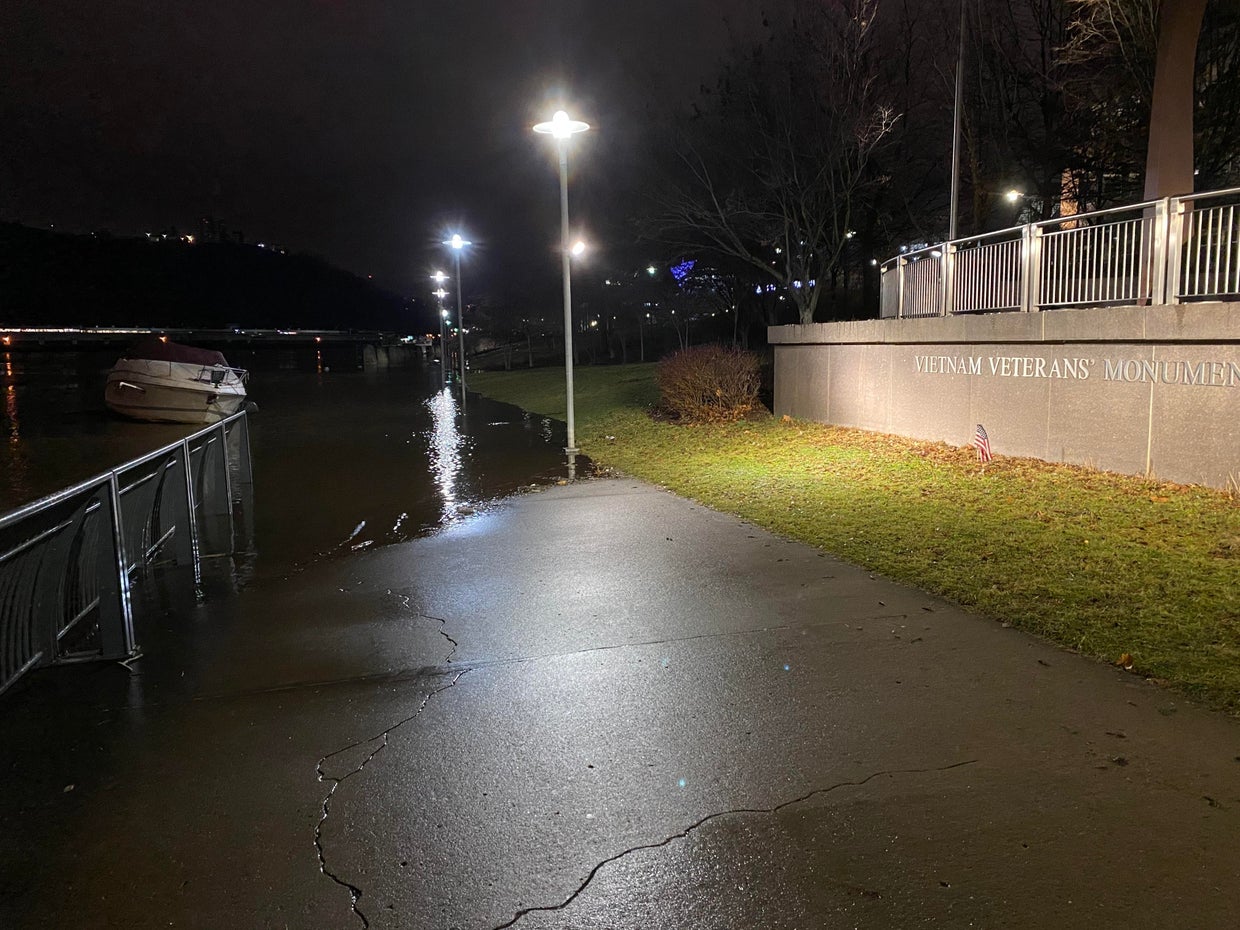 PHOTOS: Pittsburgh rivers flood, spilling over their banks