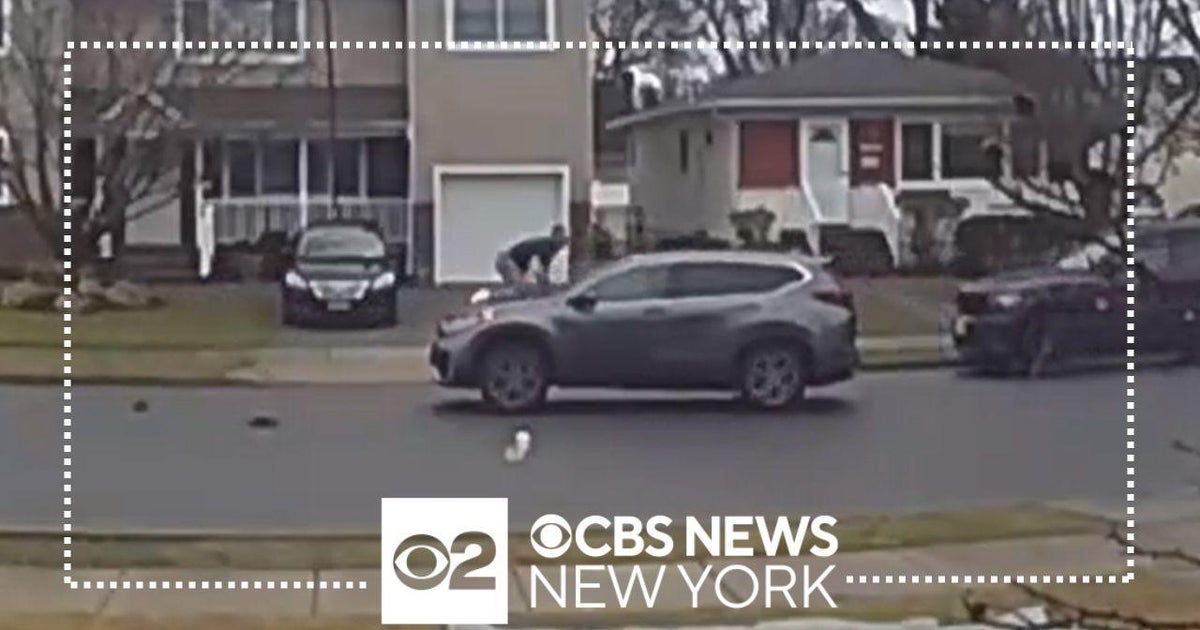 Man jumps on car's hood to stop Rolex thief - CBS New York