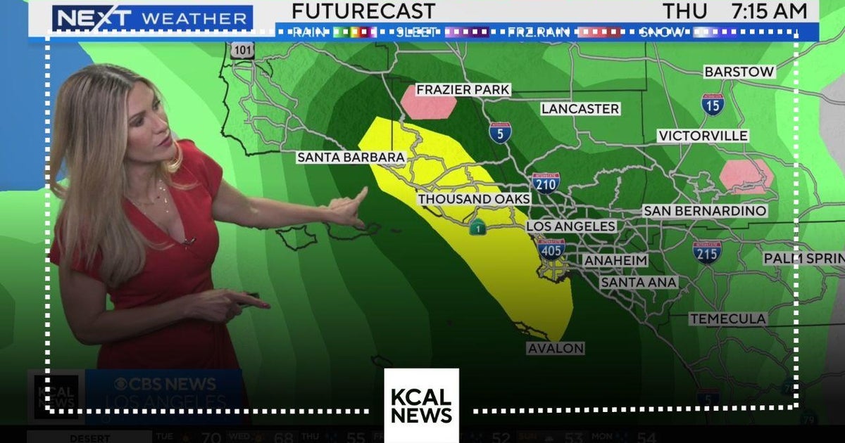 Olga Ospina's Afternoon Weather (January 30) - CBS Los Angeles