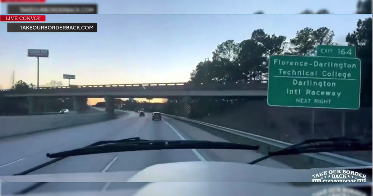 Convoy of demonstrators ready for Texas border rally Saturday - CBS Texas