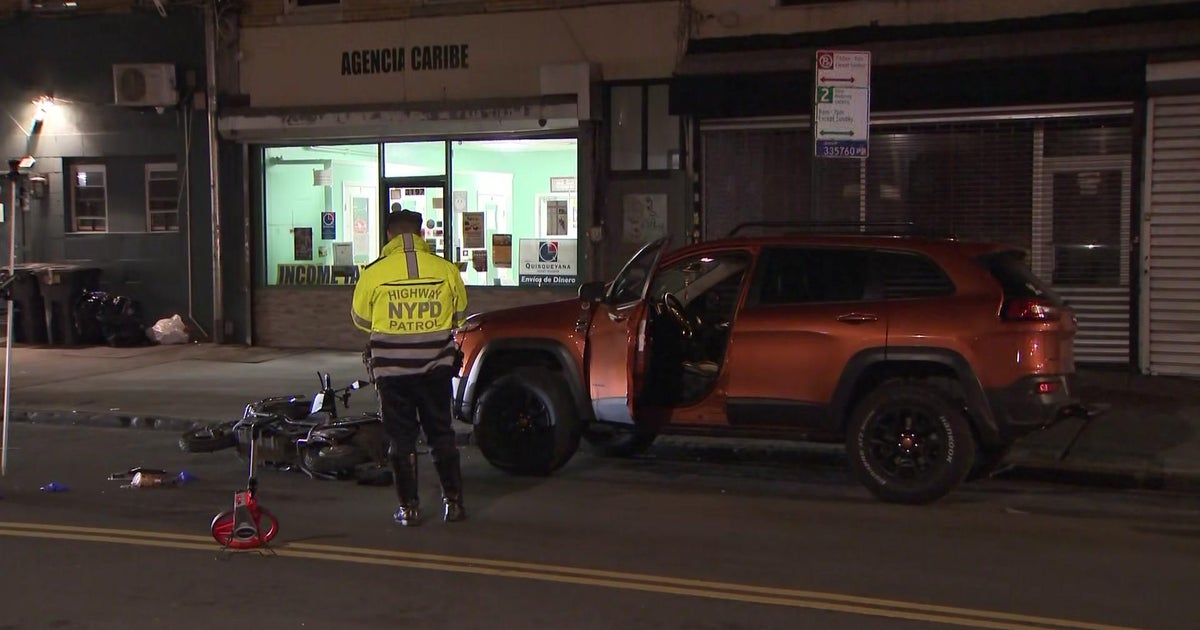 Food delivery worker critically injured after driving into car door in ...