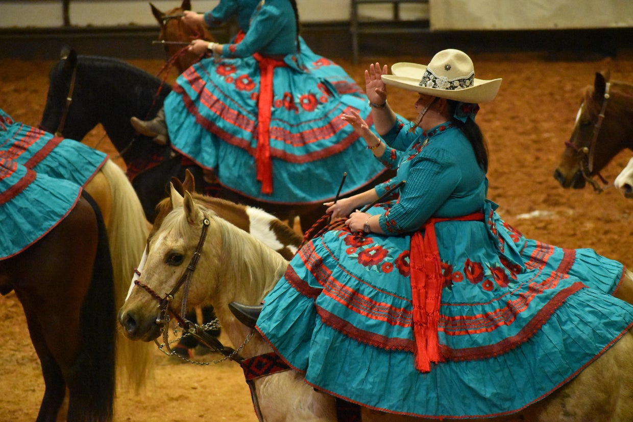 The women of Escaramuza Charra - CBS Texas