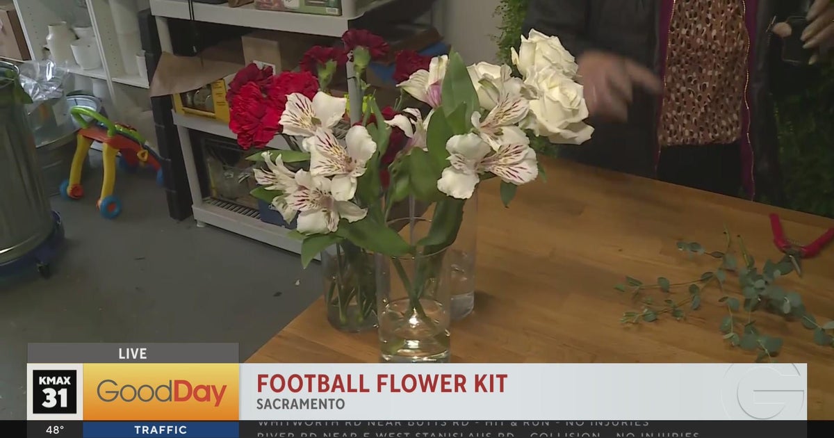 Football flower kits with Bloom! - Good Day Sacramento