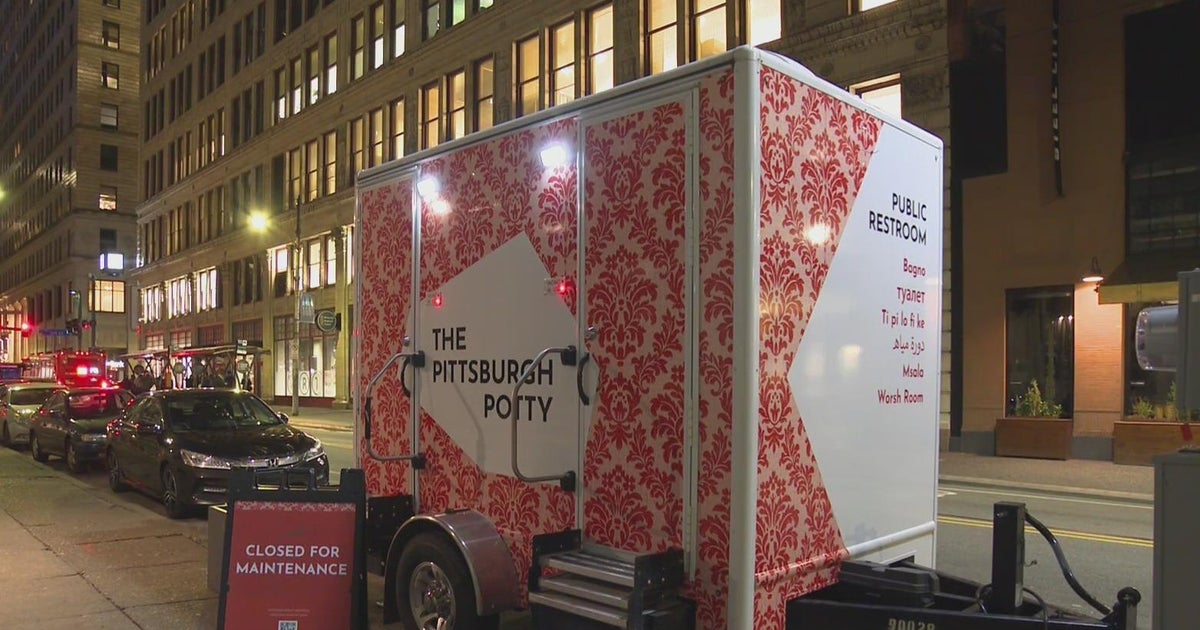 "Pittsburgh Potty" on Smithfield Street to be removed - CBS Pittsburgh