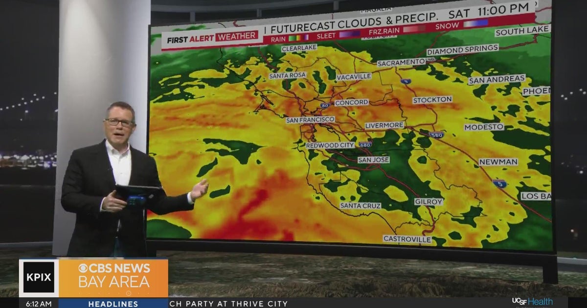 First Alert Weather Saturday morning forecast 2-3-24 - CBS San Francisco