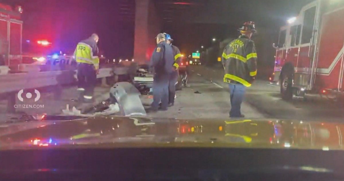 MDTA Police respond to serious crash on MD-295 - CBS Baltimore