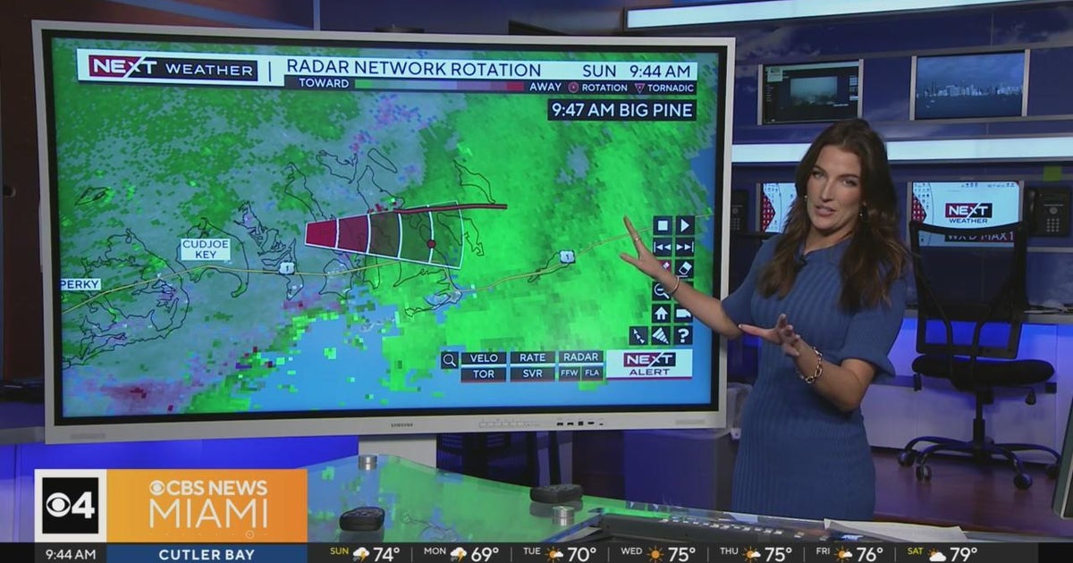 NEXT Weather Alert: Tornado watch in effect for South Florida - CBS Miami
