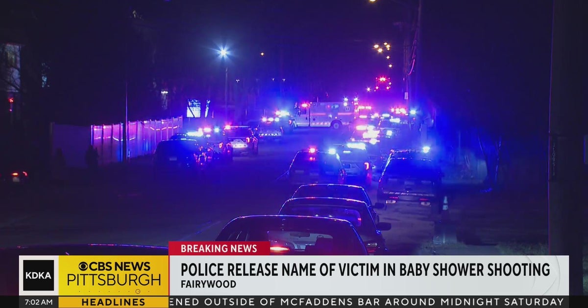 Identity of victim killed in baby shower shooting released - CBS Pittsburgh