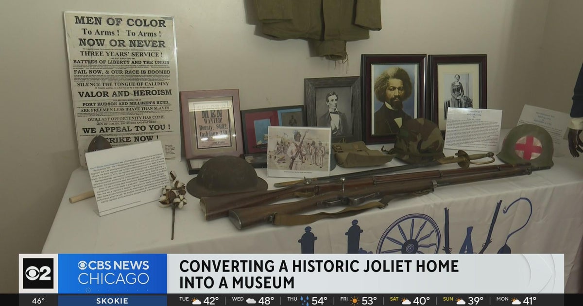 Converting a historic Joliet home into a Black history museum - CBS Chicago
