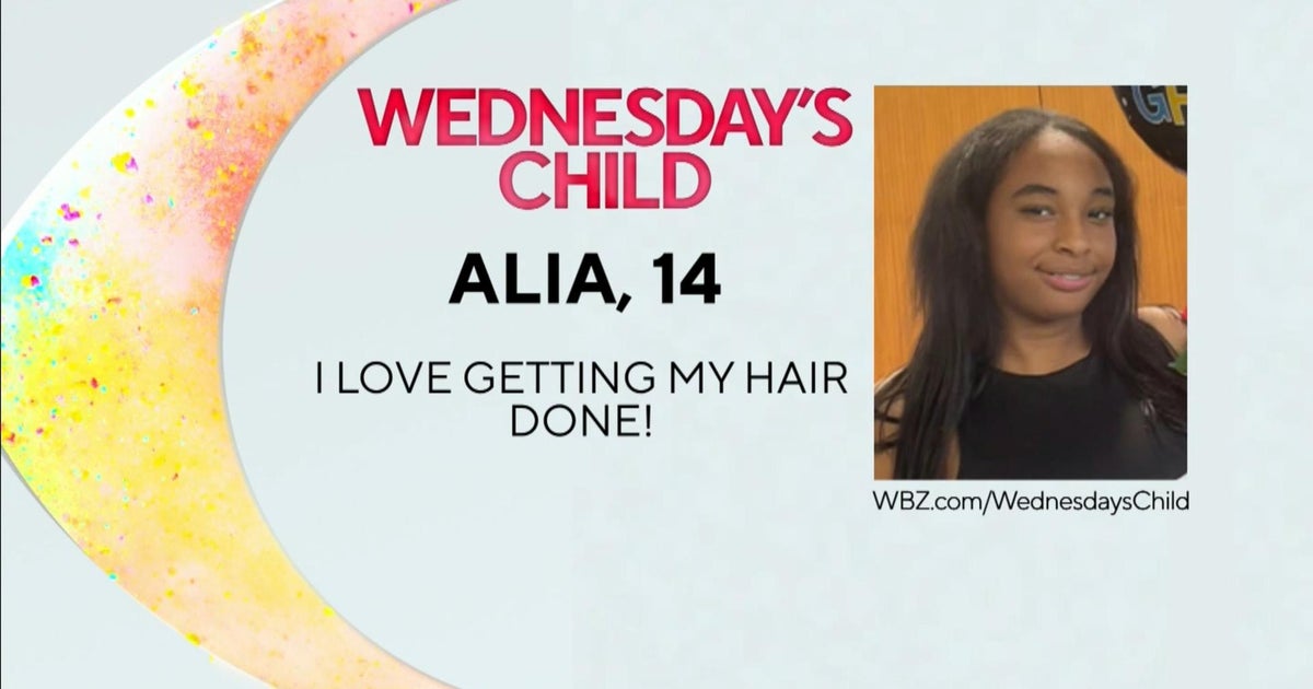 Wednesday's Child: 14-year-old Alia - CBS Boston